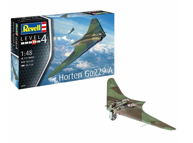 Revell 03859 Horton Go229 A-1 Flying Wing | Menzels Lokschuppen Onlineshop