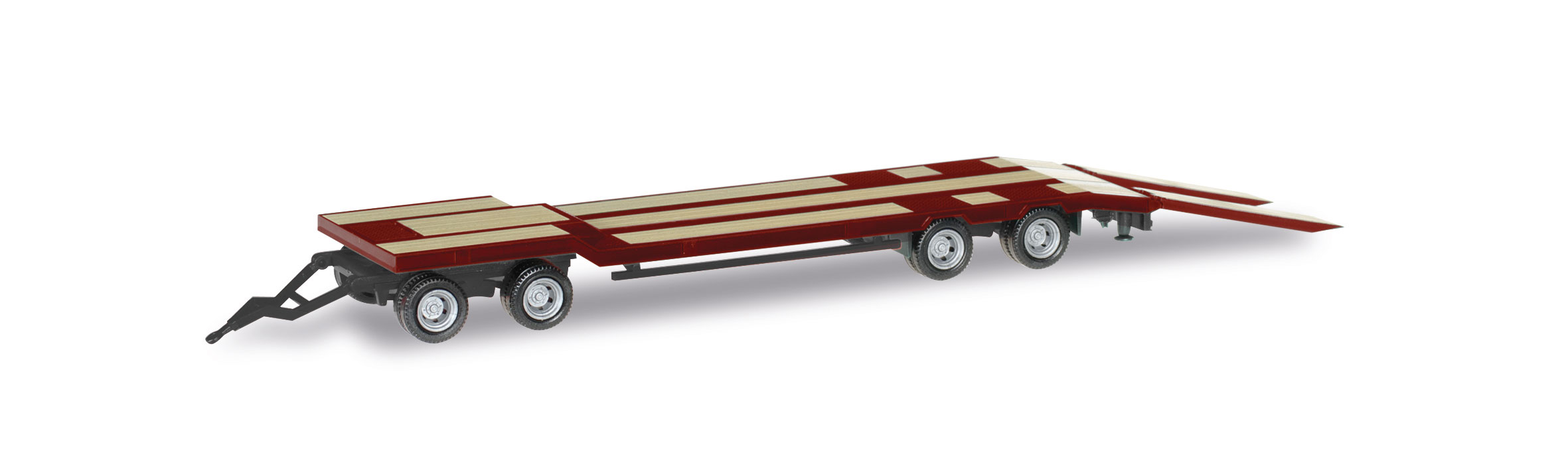 Herpa 076142-008 Goldhofer TU 4 Anhänger rotbraun | Menzels Lokschuppen Onlineshop