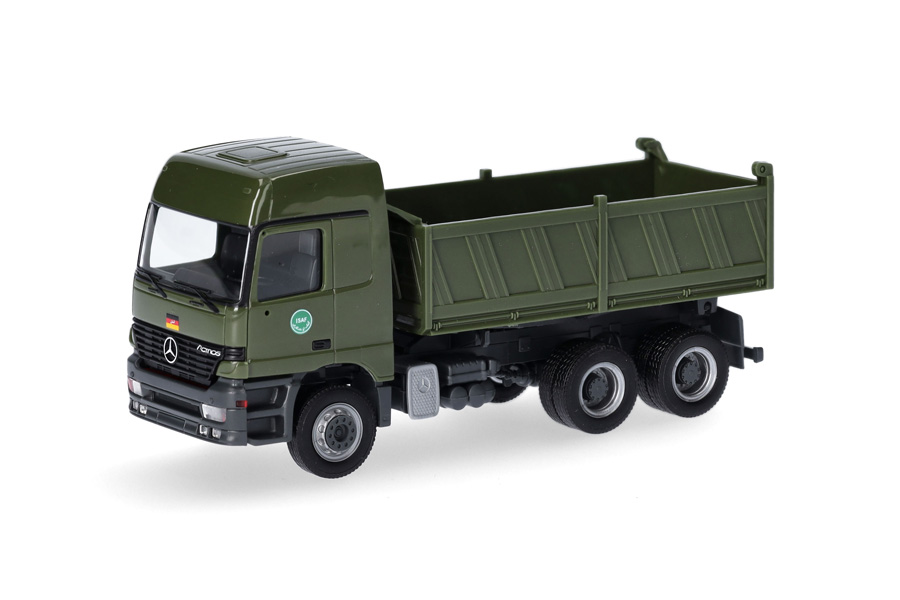 Herpa 747004 MB Actros L MP1 Baukipper BWAuslandseins | Menzels ...