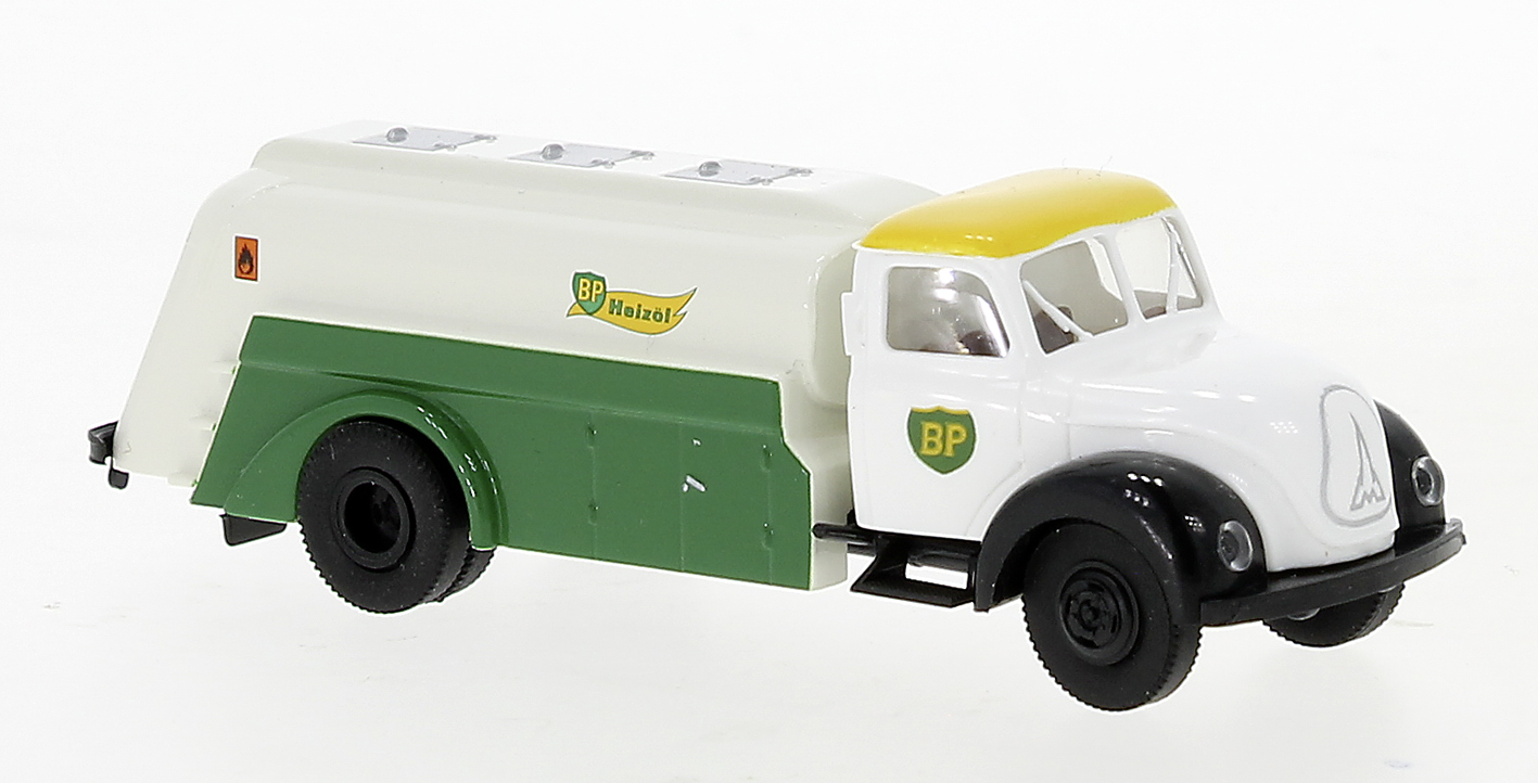 Brekina 42272 Magirus Mercur Tank-Lkw BP | Menzels Lokschuppen Onlineshop