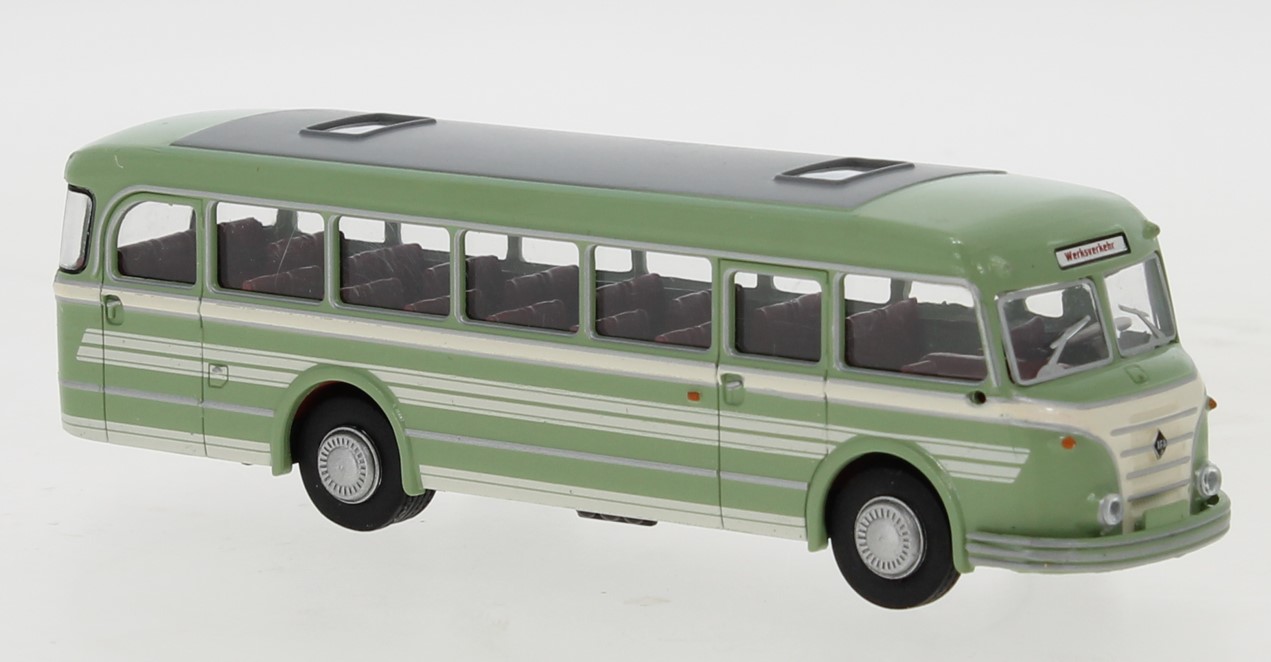 Brekina 59855 IFA H6B Bus grün/weiß | Menzels Lokschuppen Onlineshop
