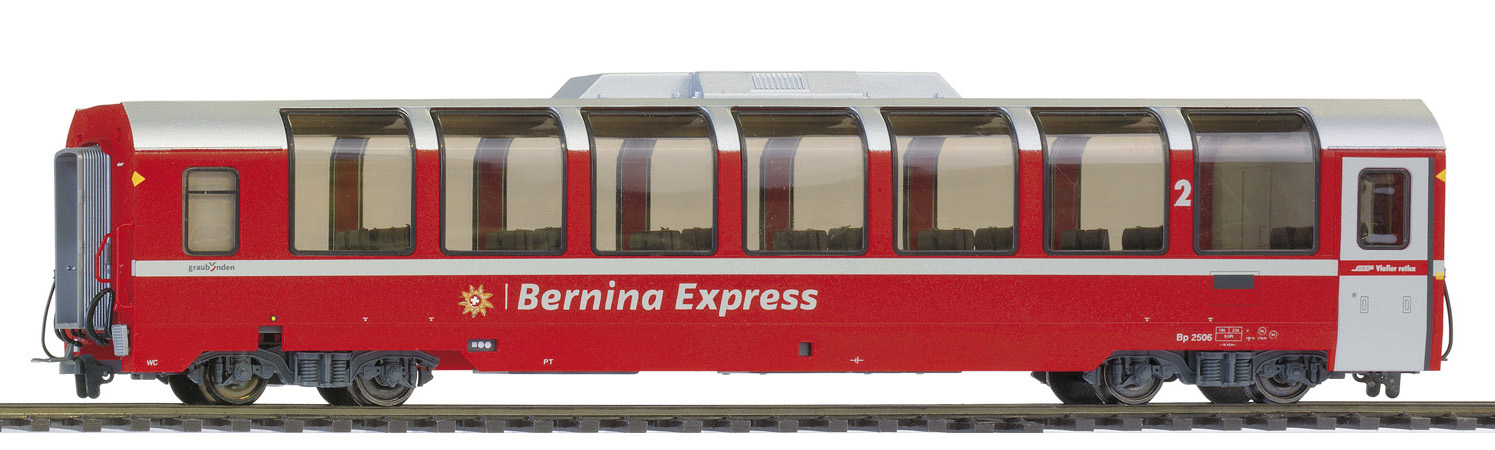 Bemo 3294147 RhB BEX Panoramawagen 2.Kl. Bp 2524 Ep.6 | Menzels Lokschuppen Onlineshop