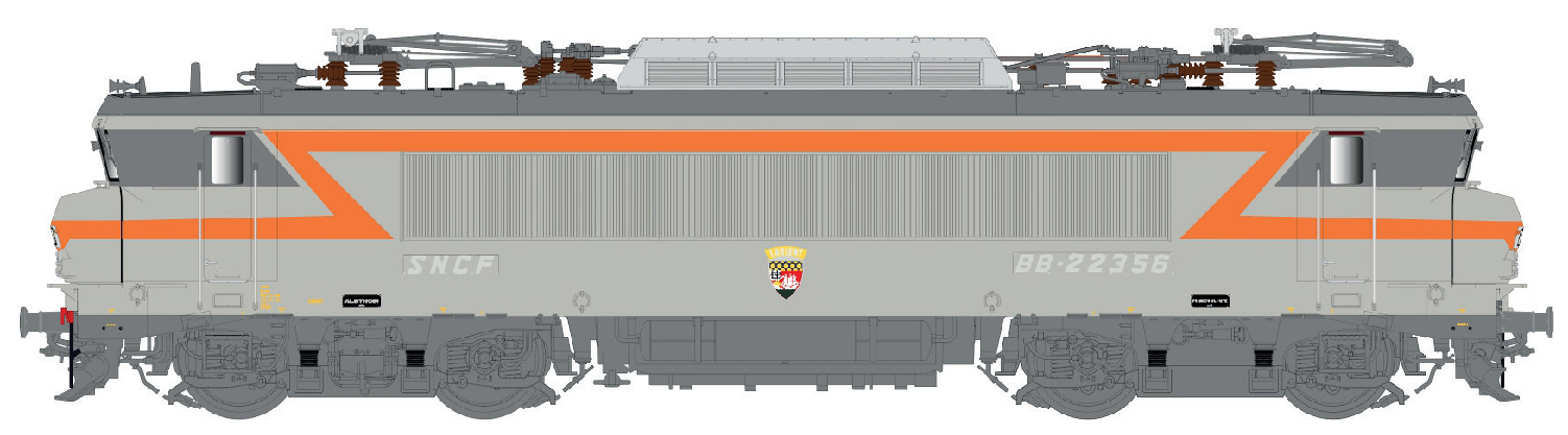 LS Models 11105S SNCF E-Lok BB 22356 beton Ep.4 | Menzels Lokschuppen Onlineshop