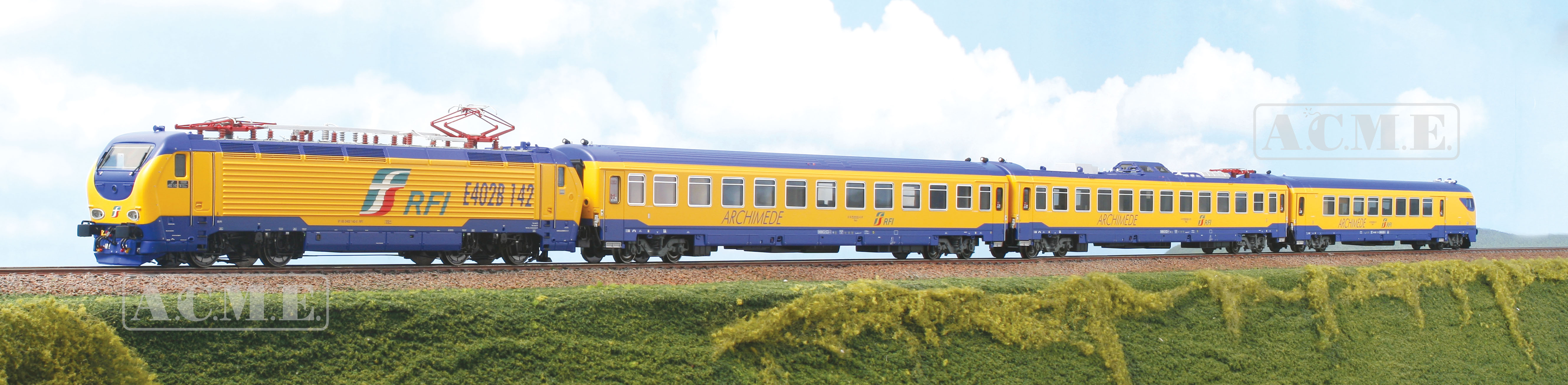 ACME 70042 FS Archimede Personenzug 4-tlg. Ep.6 | Menzels Lokschuppen ...