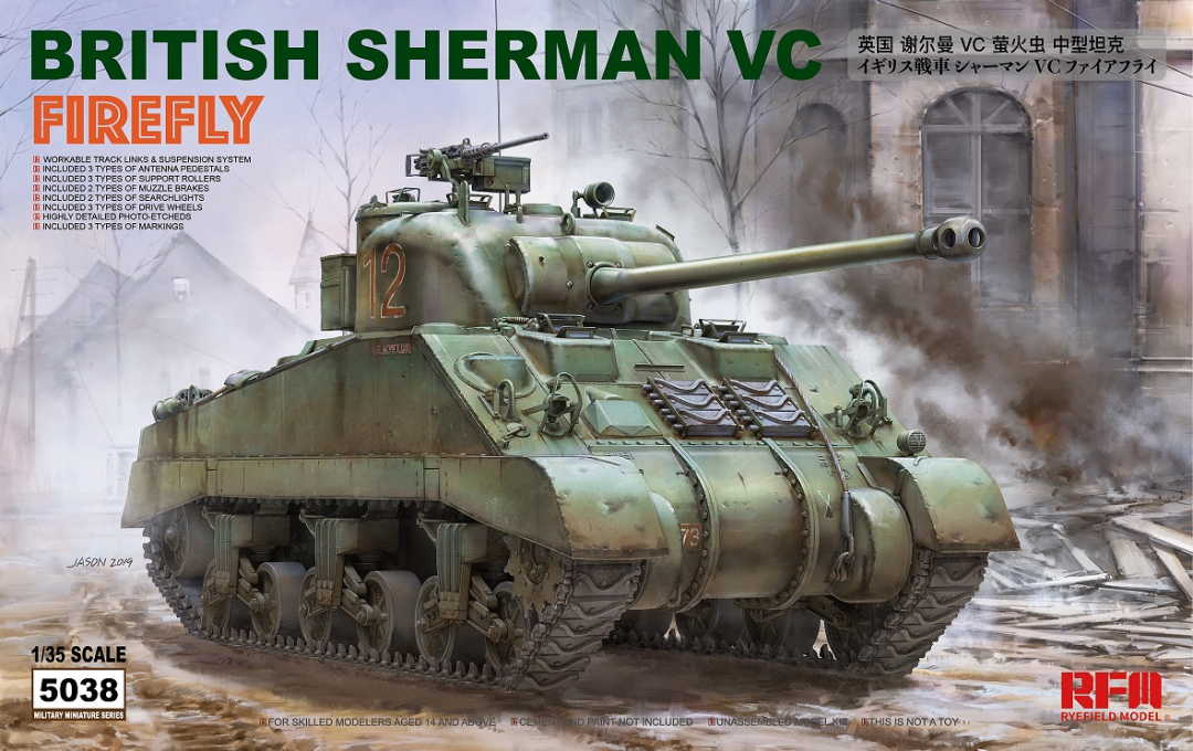 Rye Field Model RM-5038 British Sherman VC - Firefly | Menzels ...
