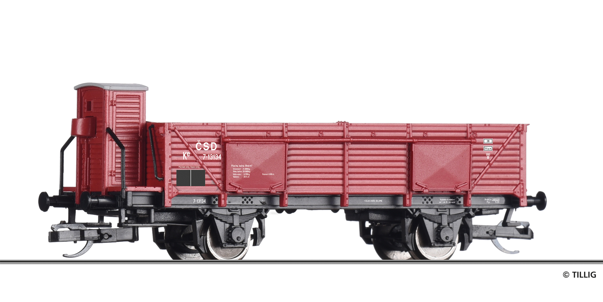 Tillig 17629 CSD Offener Güterwagen Ke Ep.2 | Menzels Lokschuppen ...