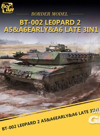 Border Model BT-002 Leopard 2A5/A6 Early & 2A5/2A6 Late | Menzels ...