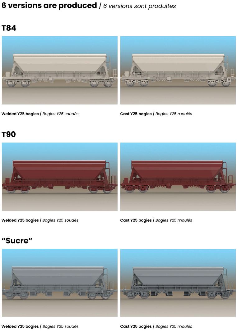 Albert Modell 565003 SNCF FRET Schüttgutwagen Tanpps Ep.5 | Menzels ...